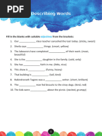 Class 4 Adjective Comparison Worksheet | PDF