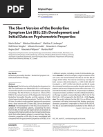BSL-23 Scoring and Interpretation Guide | PDF | Evaluation Methods | Tests