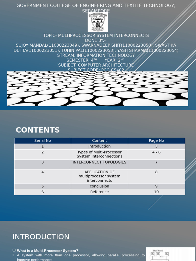 Computer Architecture | PDF | Network Topology | Multi Core Processor