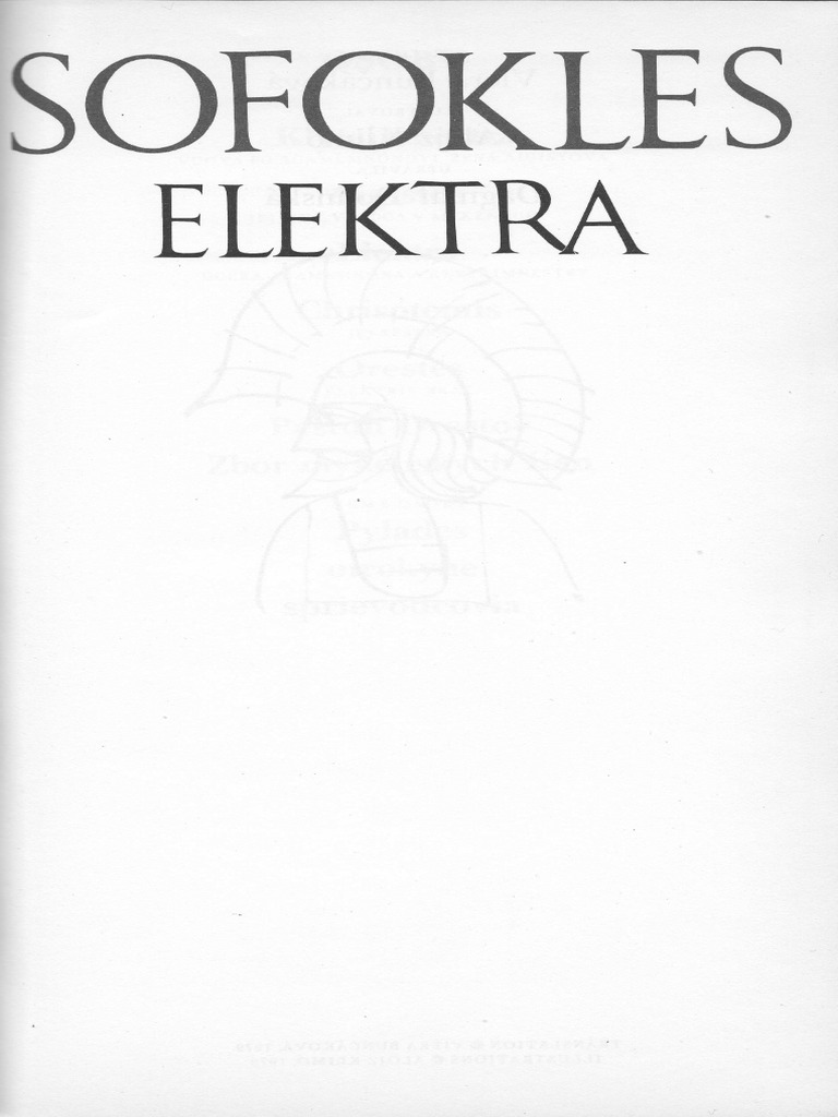 Elektra | PDF