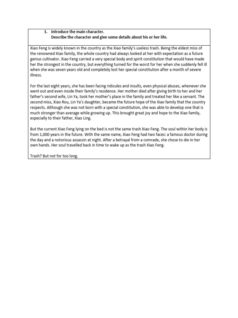 Part 1 Introduction - Xiao Feng | PDF