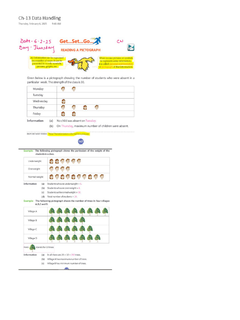 Ch-13 Data Handling g3 | PDF