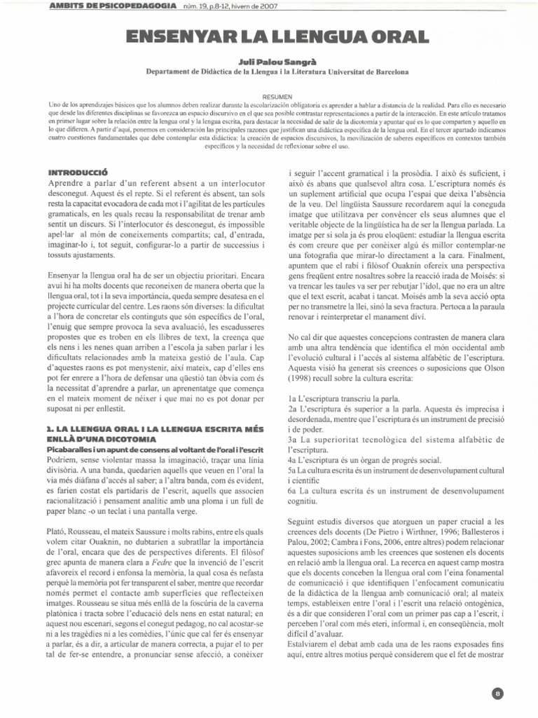 editors,+PS1 Ensenyar+llengua 19 | PDF