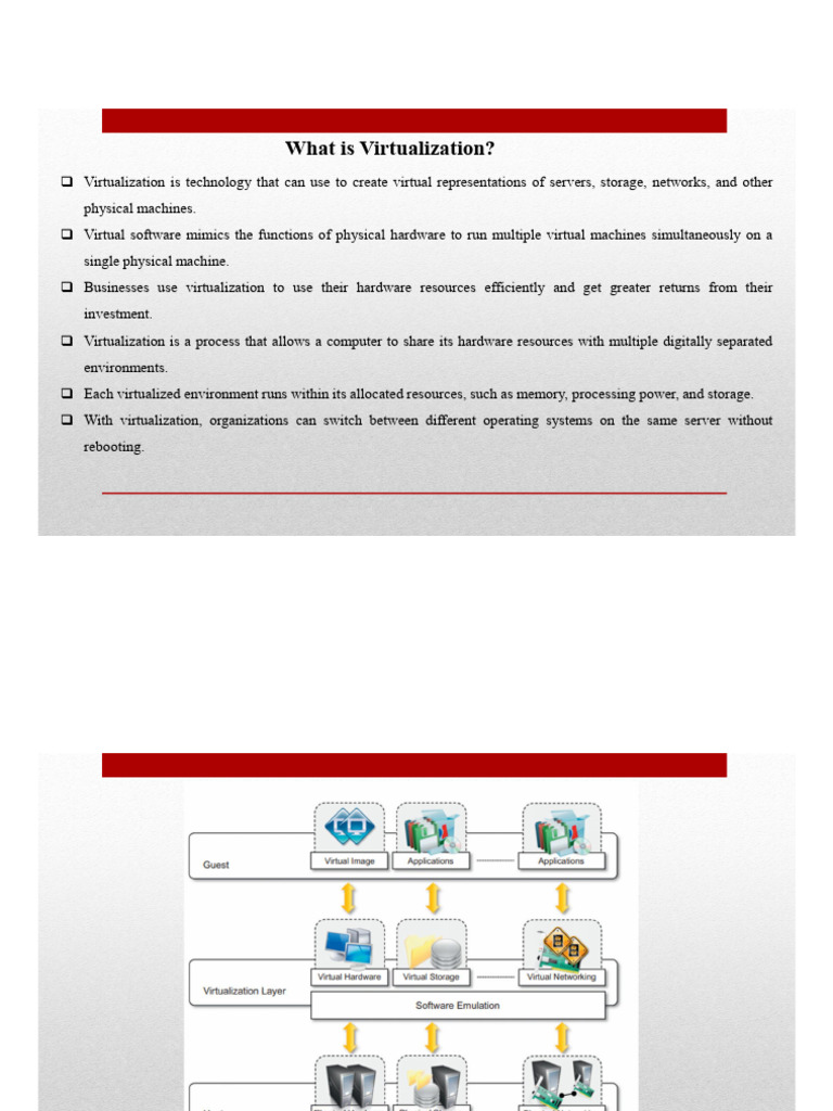 Cloud computing | PDF | Virtualization | Virtual Machine