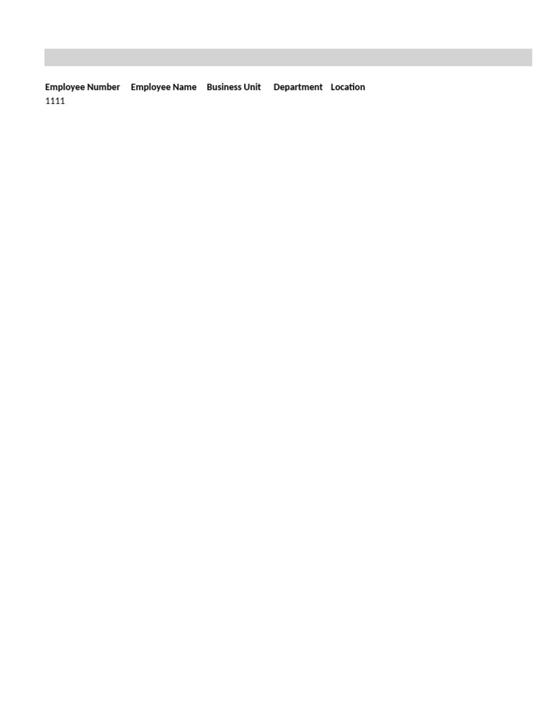 Timesheet Format | PDF