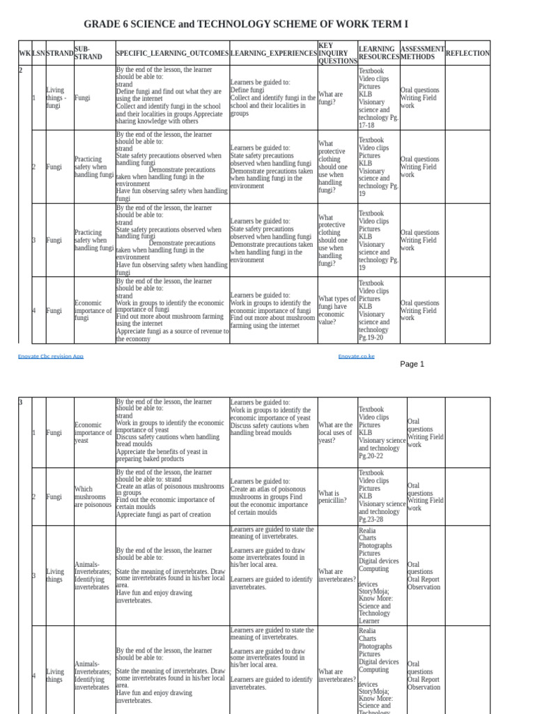 Grade 6 Science Curriculum | PDF | Heart | Circulatory System