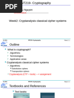 Chapter 2: Cryptology Overviews: NT219-Cryptography | PDF ...