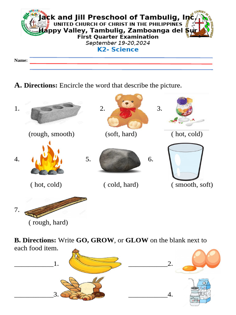 Science 1st Quarter Exam | PDF