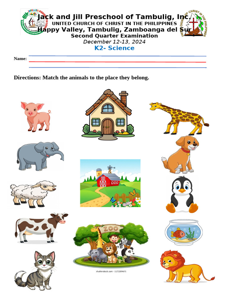 k2 science 2nd quarter exam | PDF