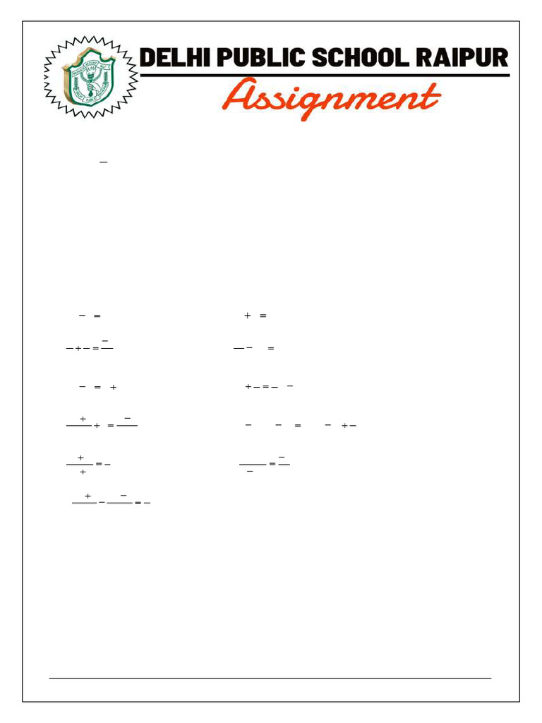 8th Linear Equations Assignment-1 | PDF