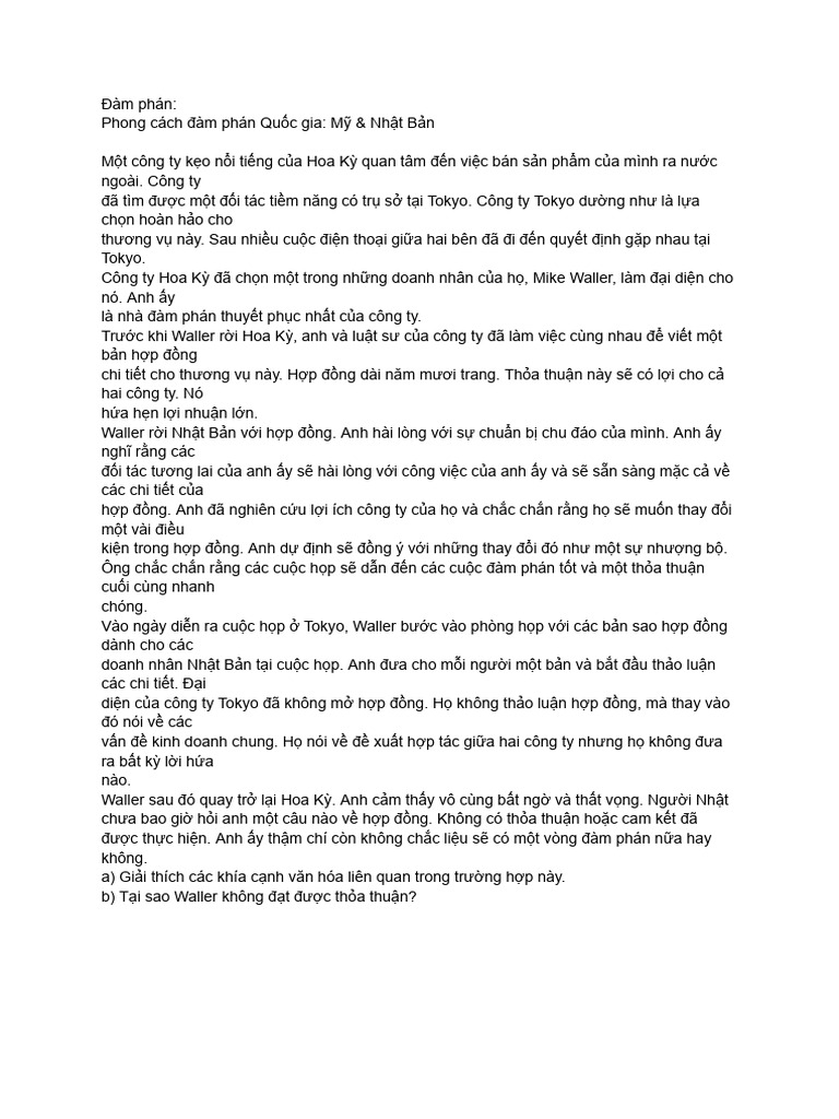 Đàm phán - Dịch từ CLC | PDF