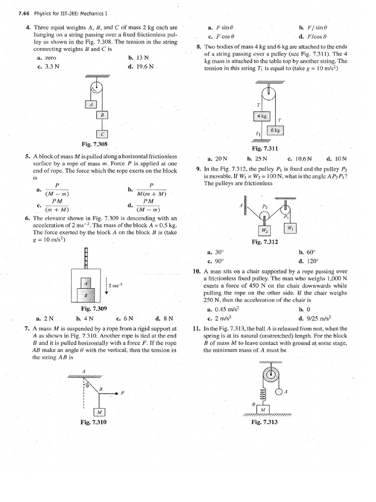 Physics Problem Solving Guide | PDF | Force | Tension (Physics)