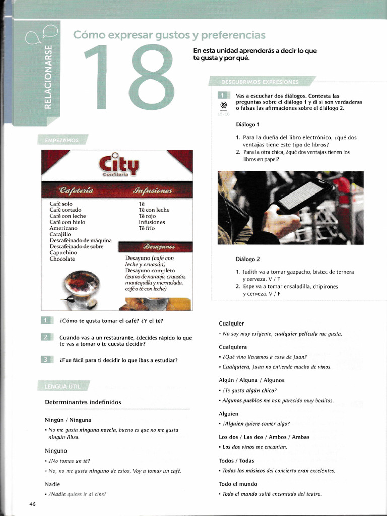 Expresar Gustos y Preferencias en Español | PDF