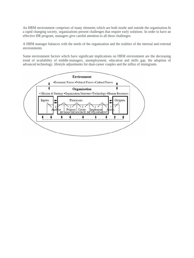 HR Environment | PDF
