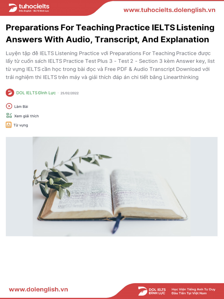Preparations_For_Teaching_Practice | PDF