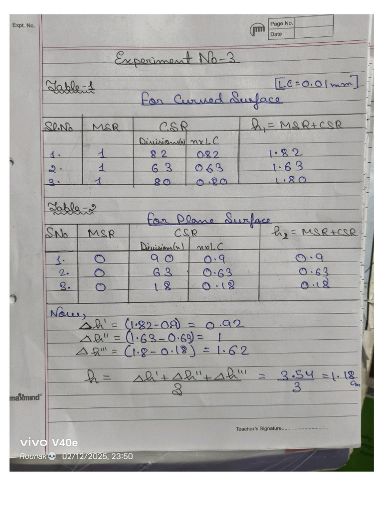 Ultimate Lab Manual Physics | PDF