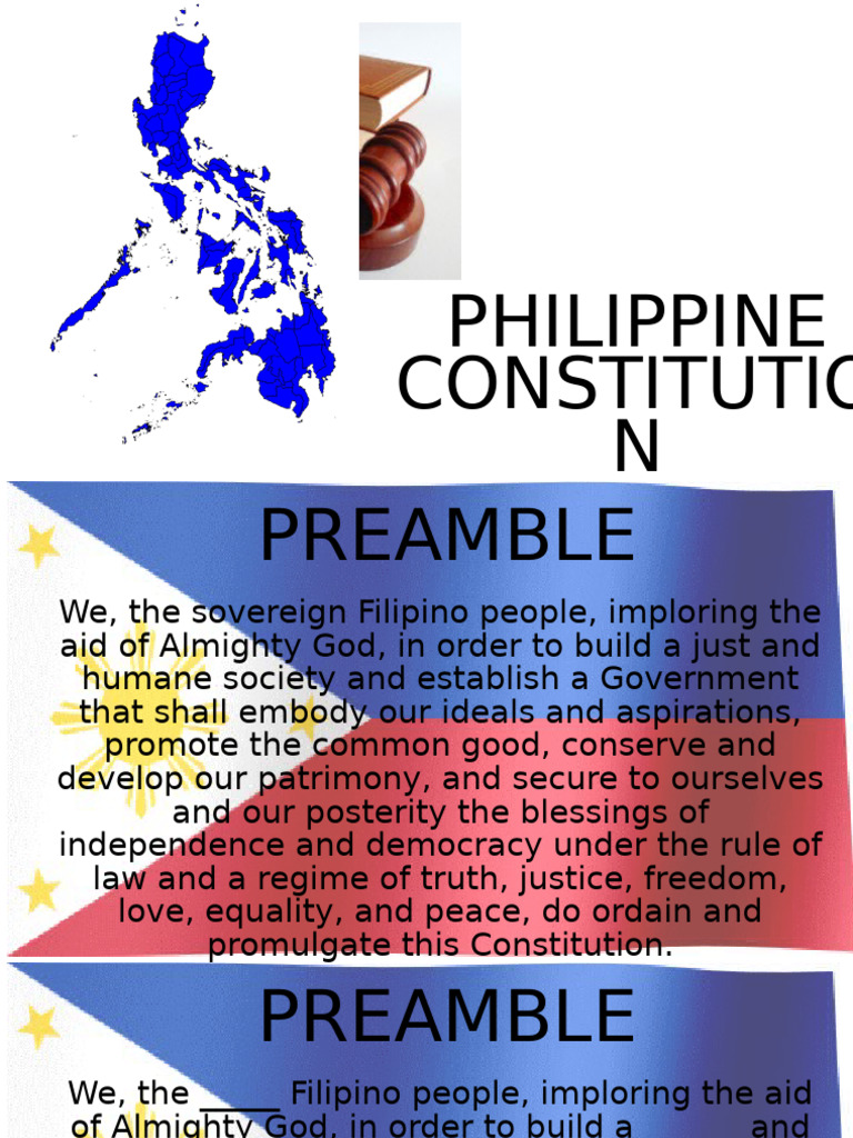 Philippine Constitution Overview | PDF | Science