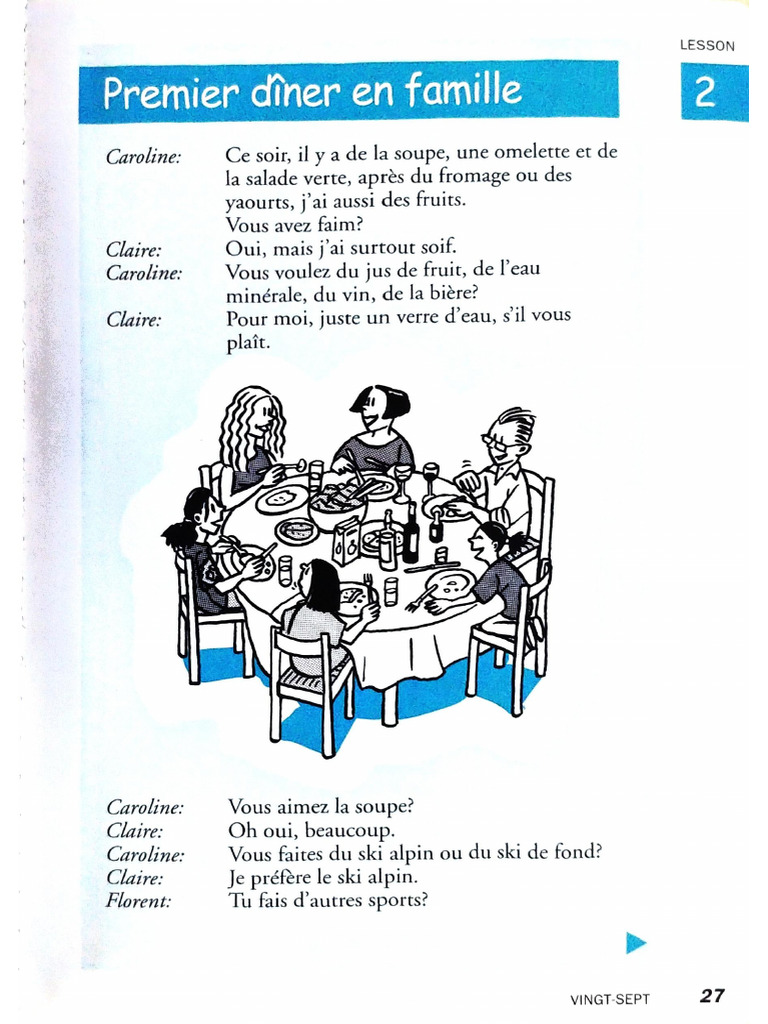 French in 30 Days - Lesson 2 | PDF