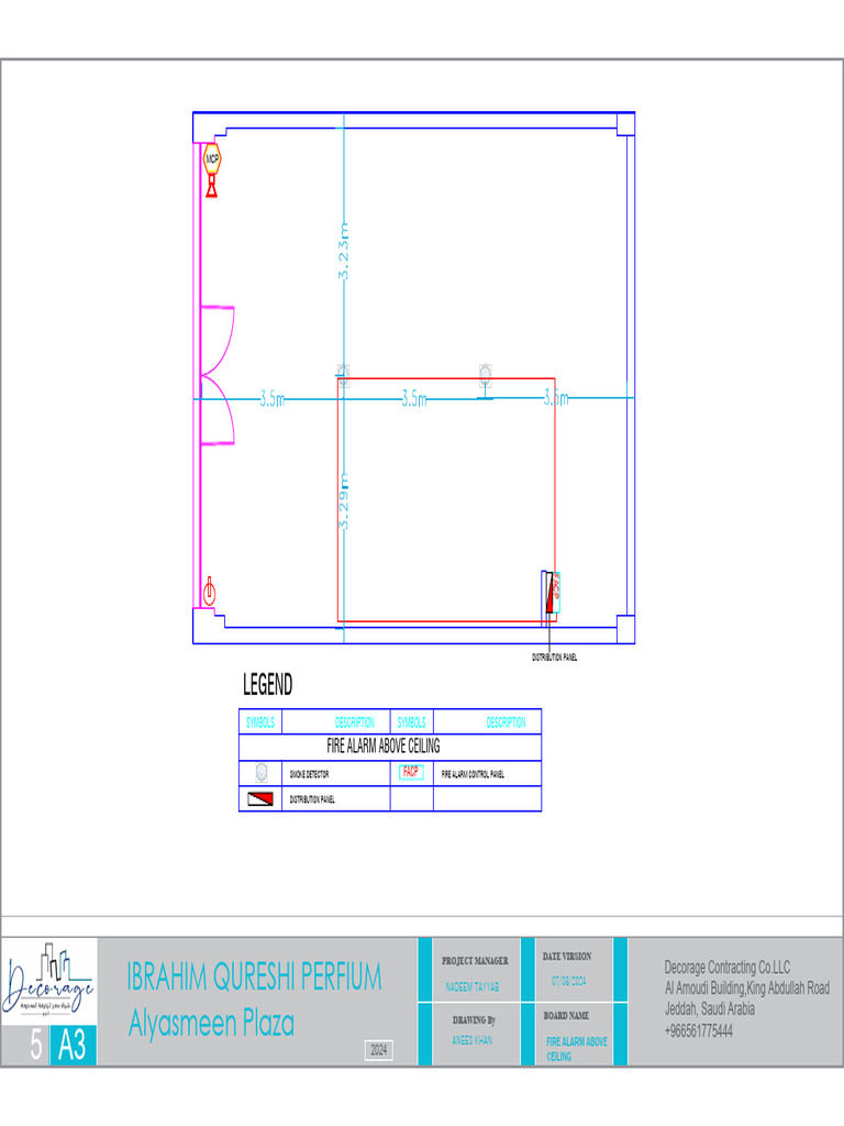 Fire Alarm System Layout | PDF