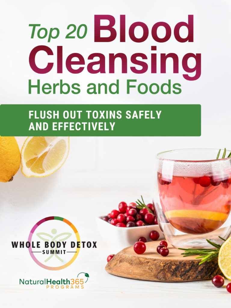 Whole Body Detox Top 20 Blood Cleansing Herbs and Foods | PDF | Ginger ...