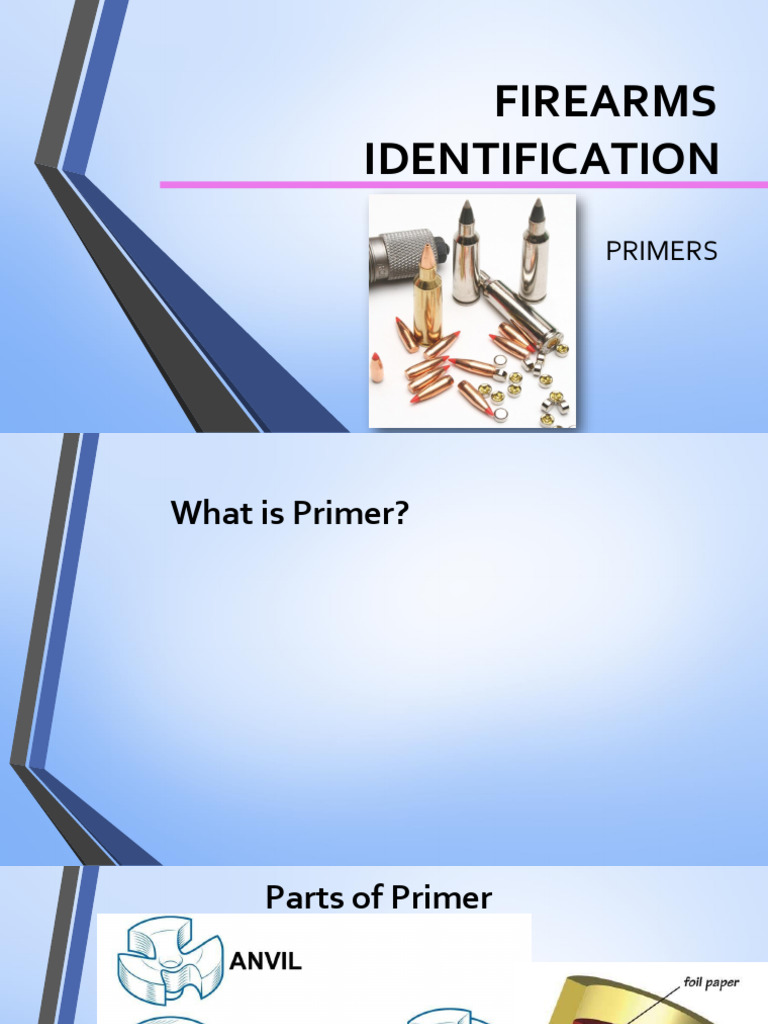 Firearms Identification Midterm | PDF | Gunpowder | Forging