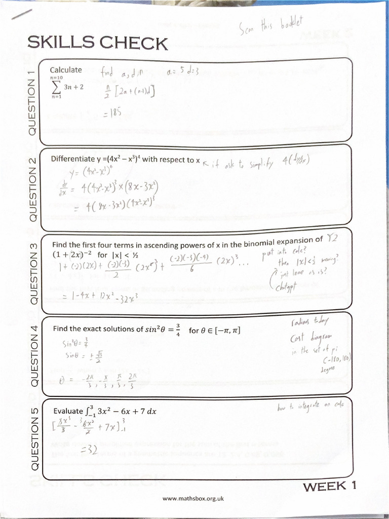 Skills Check | PDF