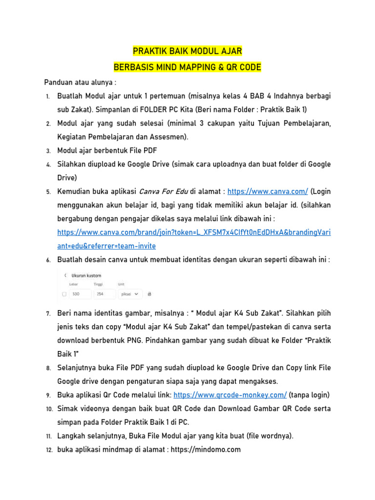 Praktik Baik Modul Ajar | PDF