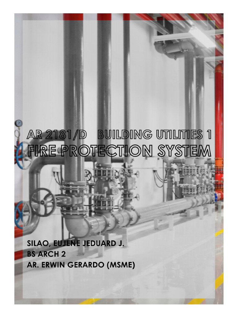 FIRE PROTECTION SYSTEMS | PDF | Fire Sprinkler System | Fire Safety