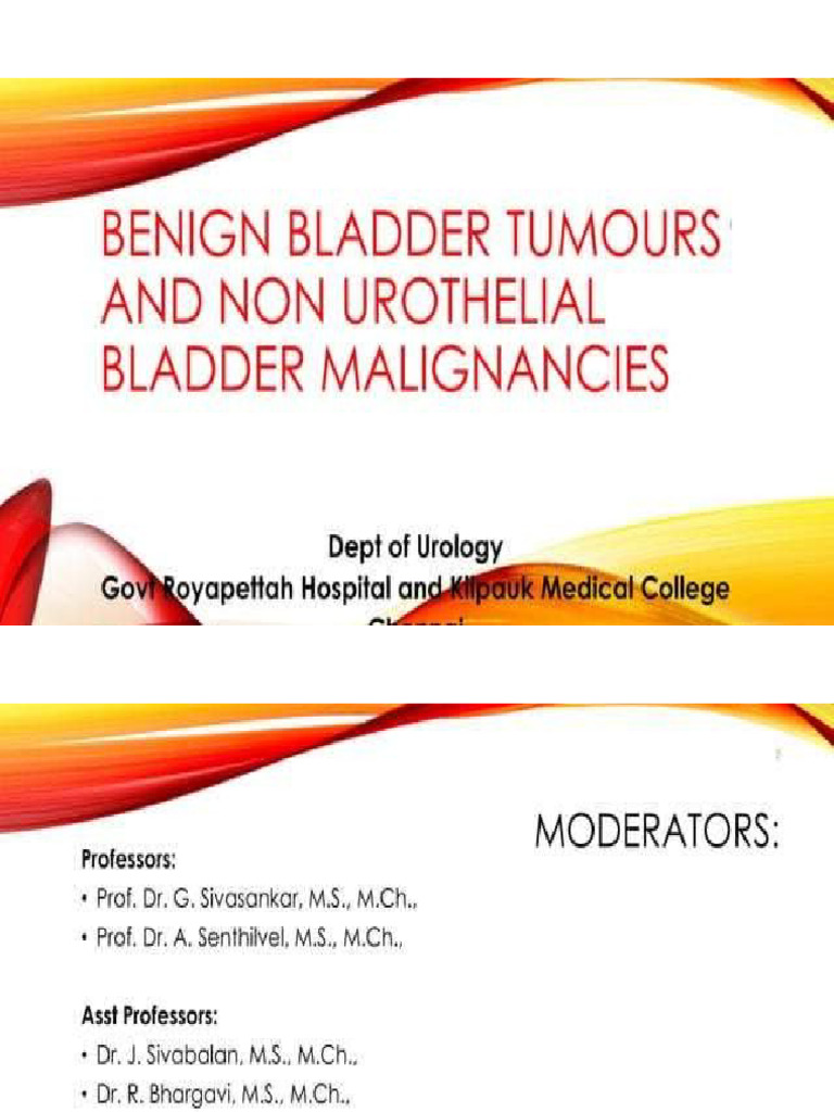 Benign Urinary Bladder Tumors | PDF