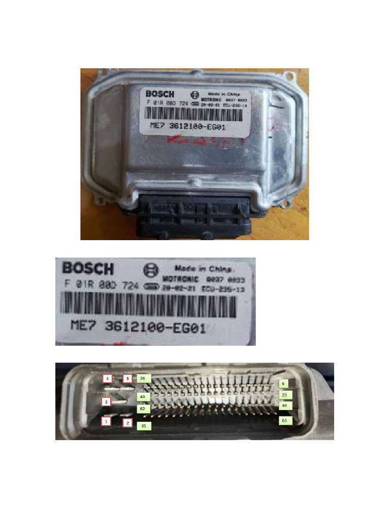 Análisis ME7 Bosch Motronic C30 | PDF