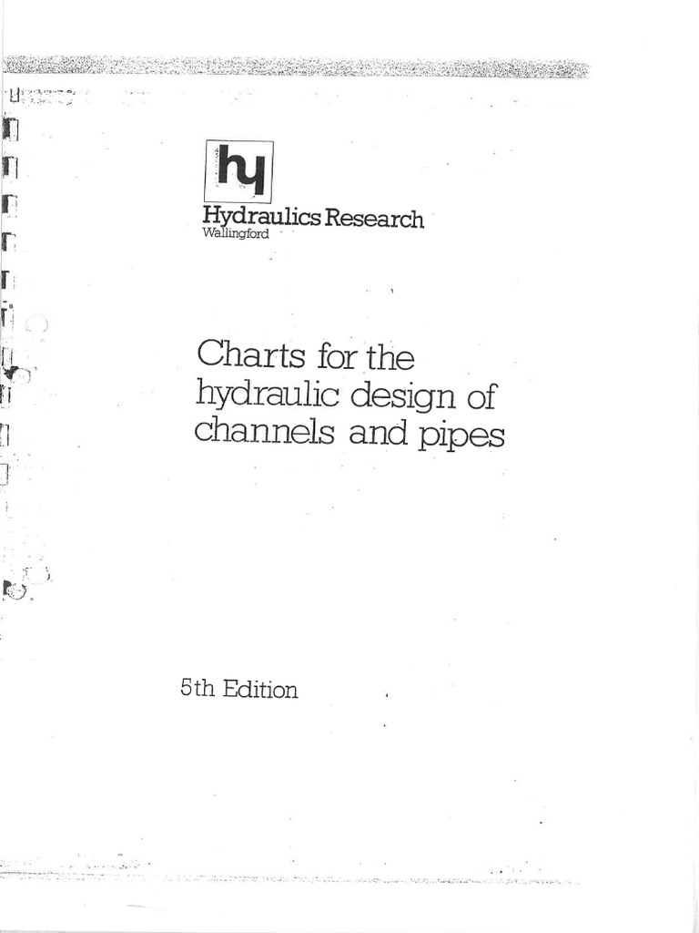 Hydraulic Research 5th Edition Charts For Design Channels & Pipes | PDF