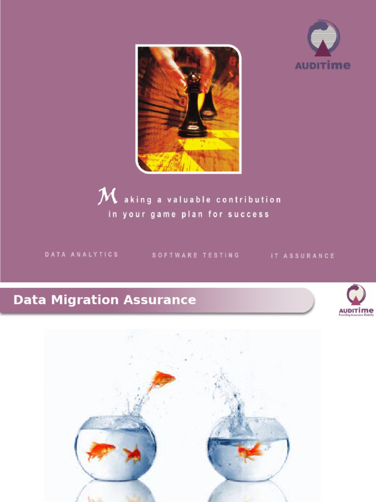 Data Migration Assurance Overview | PDF | Audit | Computing