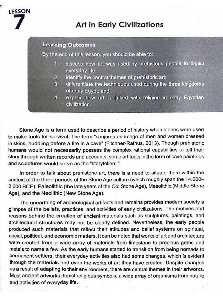 ART-APPRECIATION-LESSON-7 | PDF