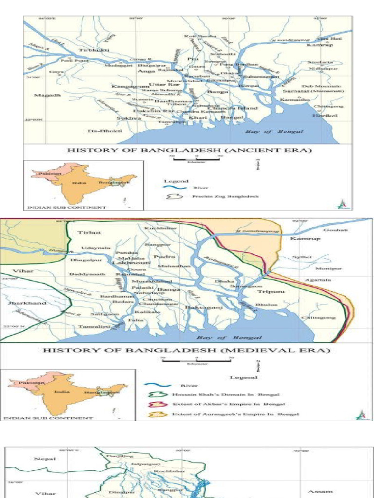 MAP OF BANGLA | PDF