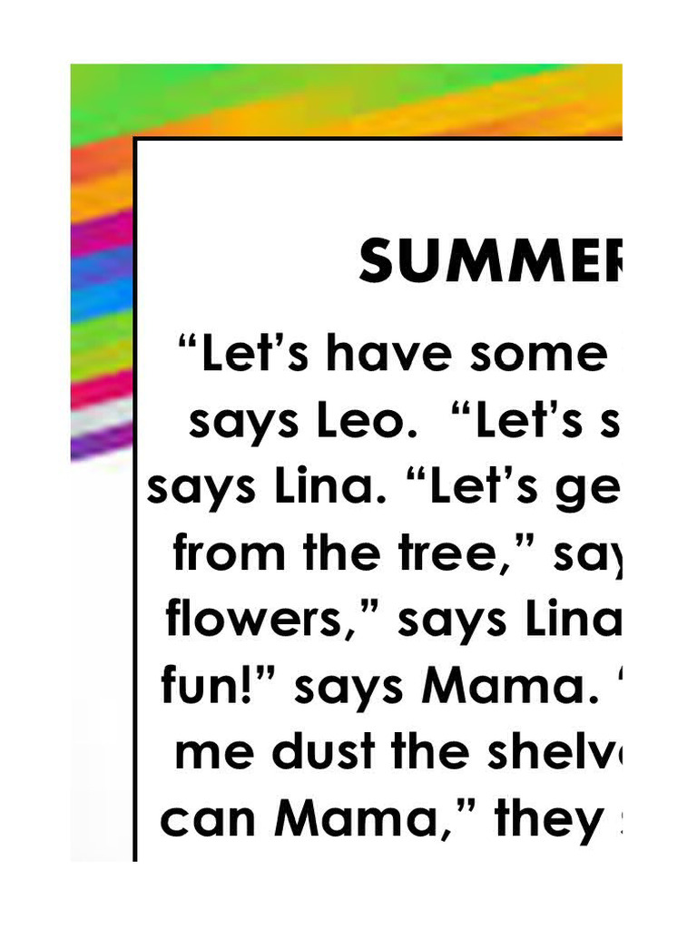 Tarpapel Reading Materials | PDF