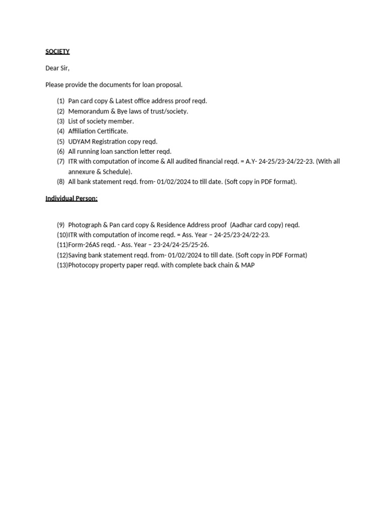 Society and Trust Documents | PDF