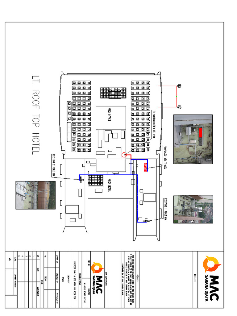 Denah Roof Top | PDF