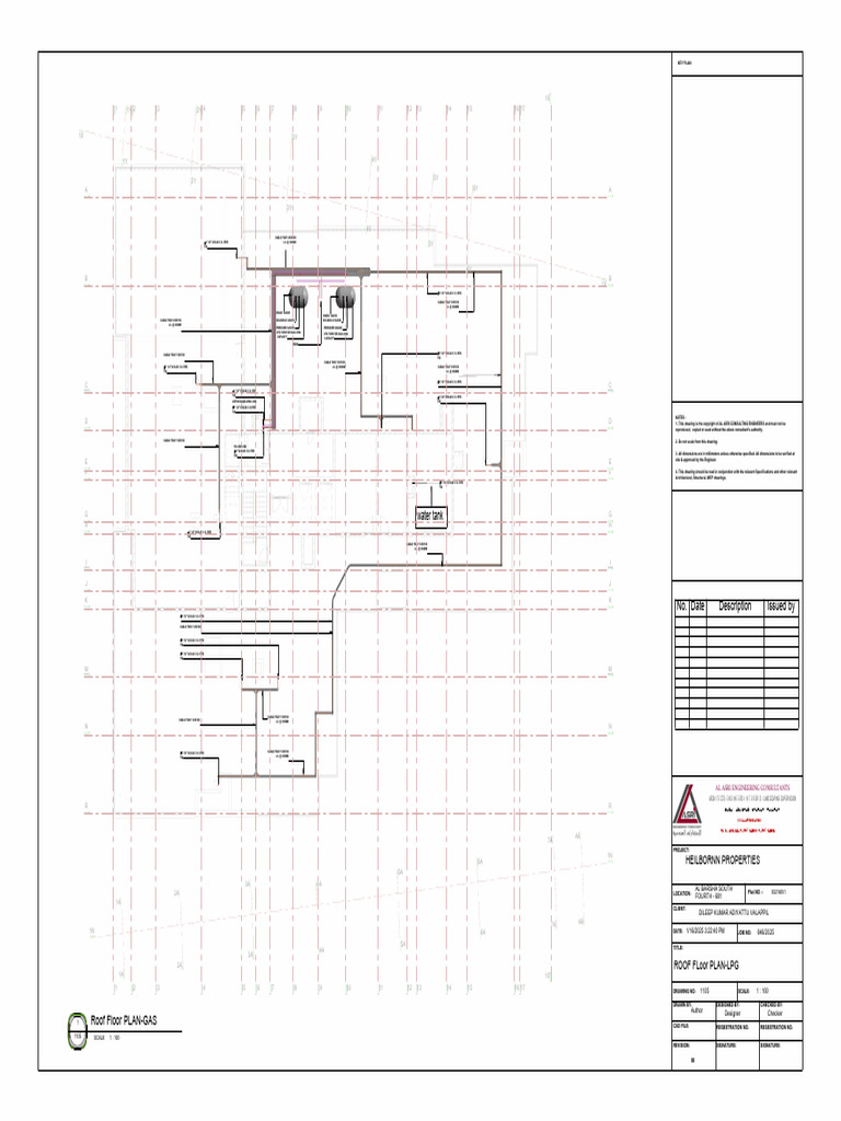 Roof Floor Plan for LPG and Gas | PDF | Gases