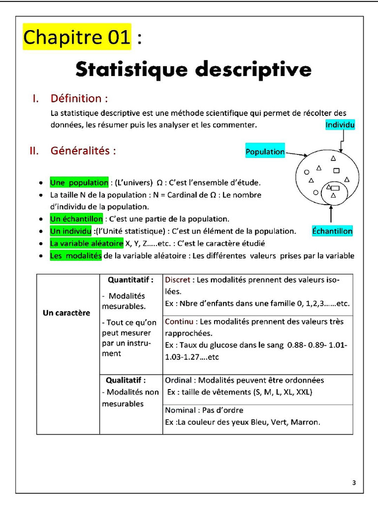 Biostat 1 | PDF