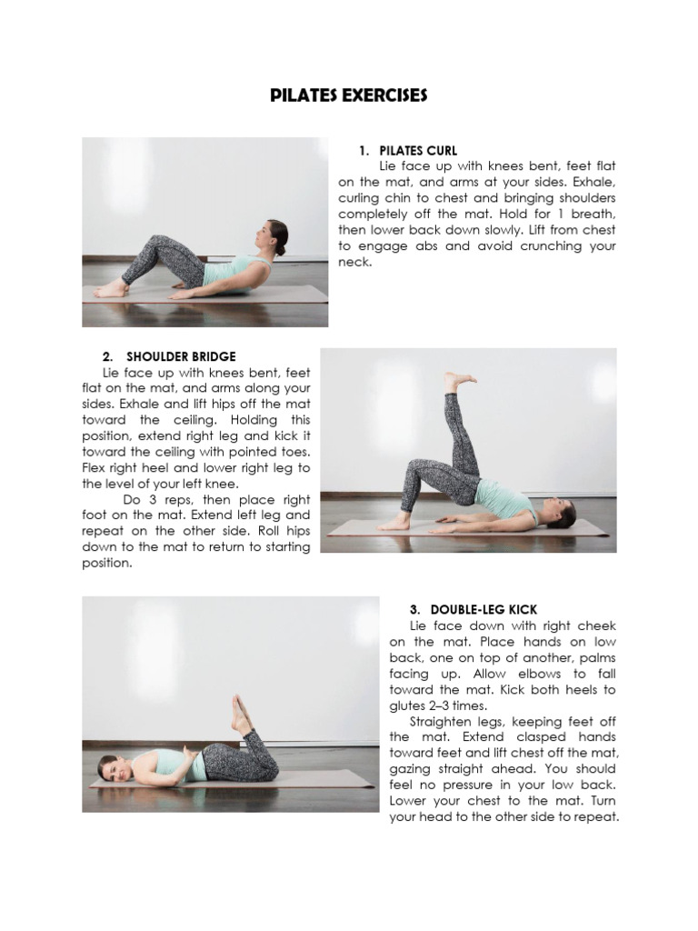 PILATES-EXERCISES | PDF | Pilates | Foot