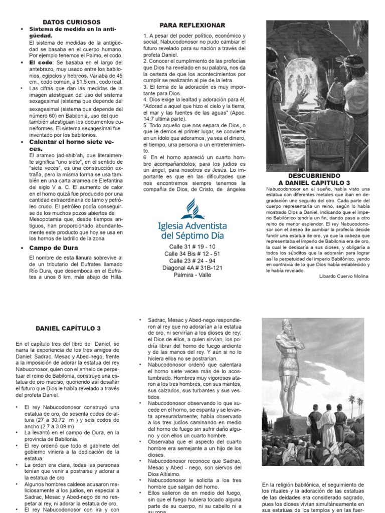 Daniel 3 | PDF | Nabucodonosor Ii | Daniel (figura bíblica)