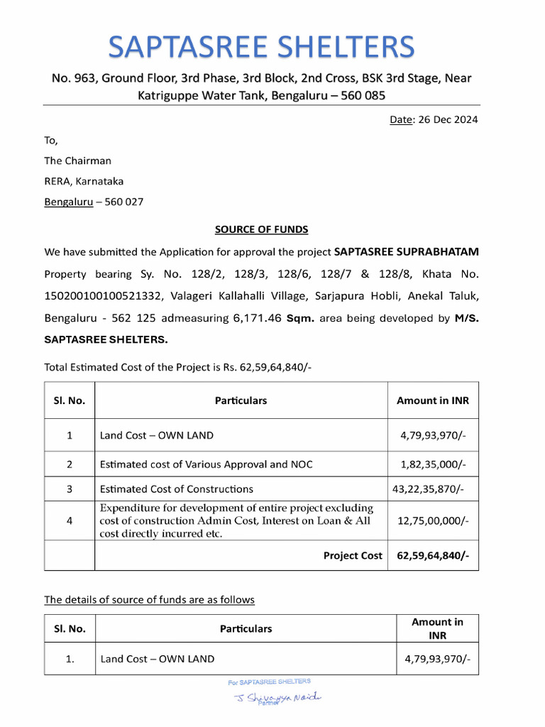 Details of Source of Funds | PDF