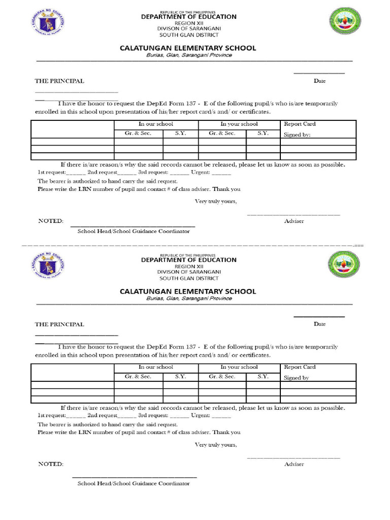 request form | PDF
