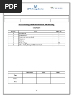 Filter Media and Backfill Methodology | PDF | Civil Engineering