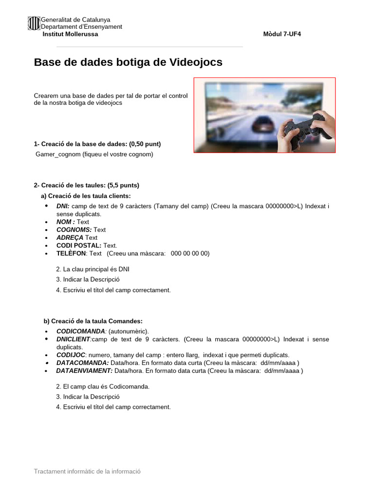 Examen UF4 | PDF
