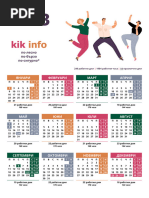 Calendar - Kik Info.2025 | PDF