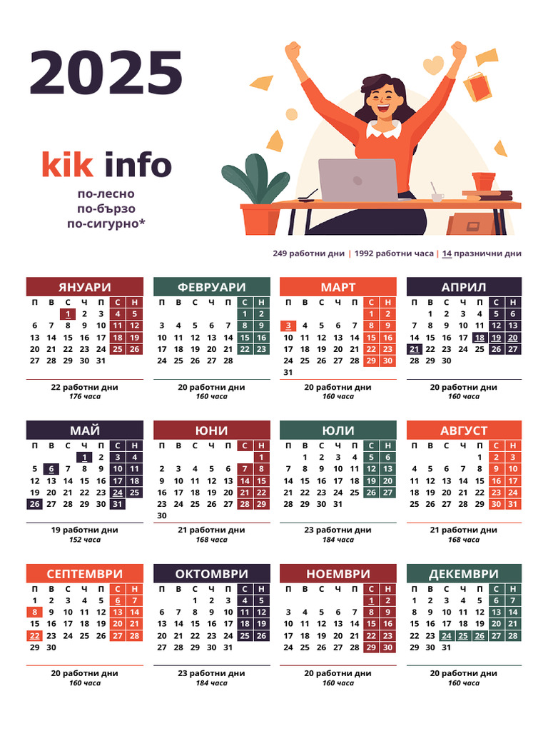 Calendar Kik-Info 2025 | PDF