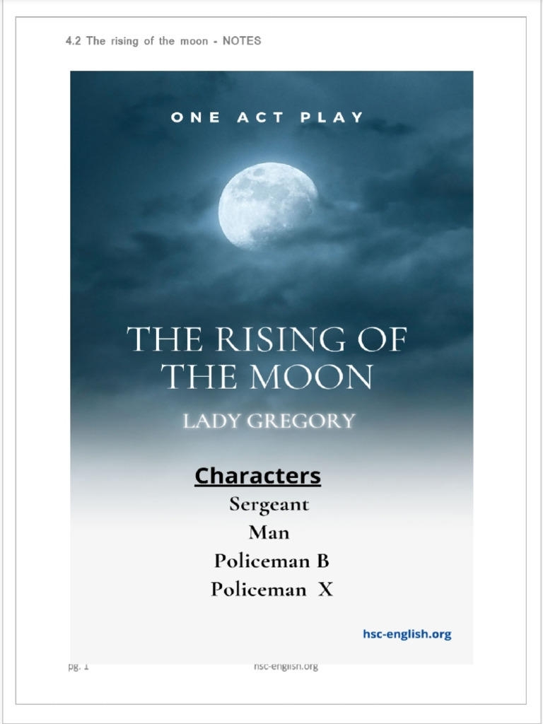 Rising of The Moon Notes | PDF
