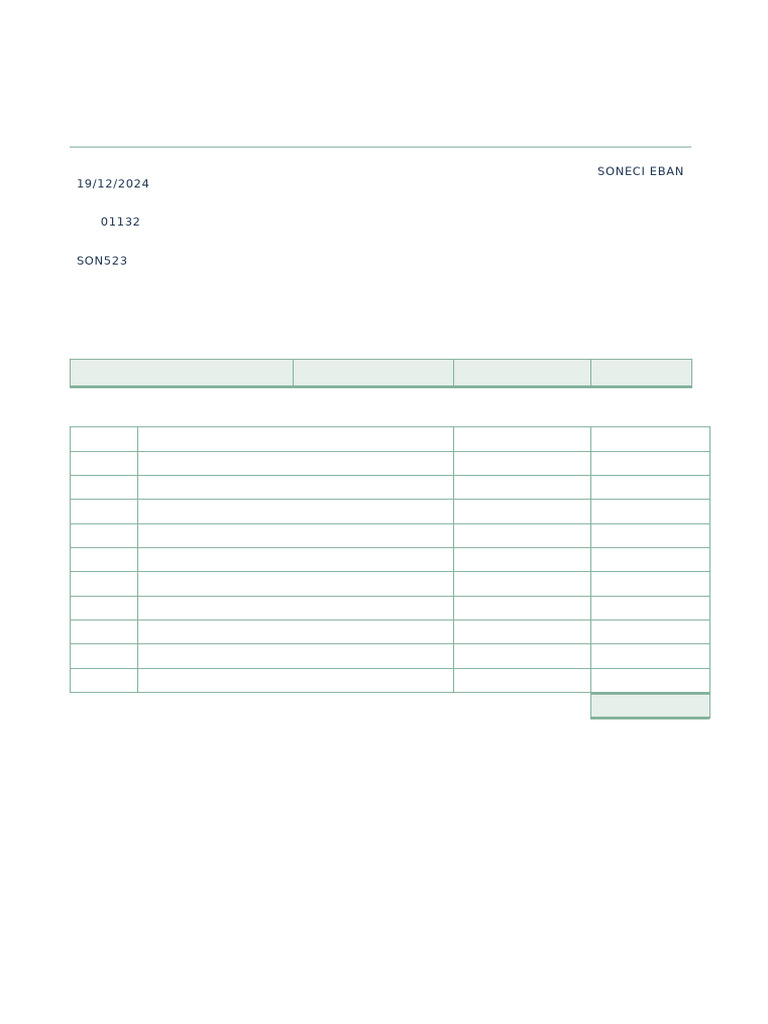 Facture SONECI EBAN - 19/12/2024 | PDF
