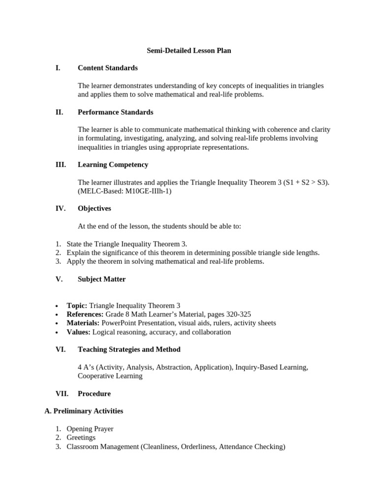 Real-Life Applications of Triangle Inequality | PDF | Mathematics ...